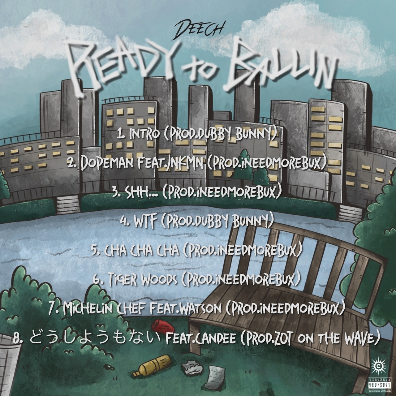 Deechがミックステープ『READY to BALLIN』をリリース | Candee、JNKMN、Watsonが参加 - FNMNL ...