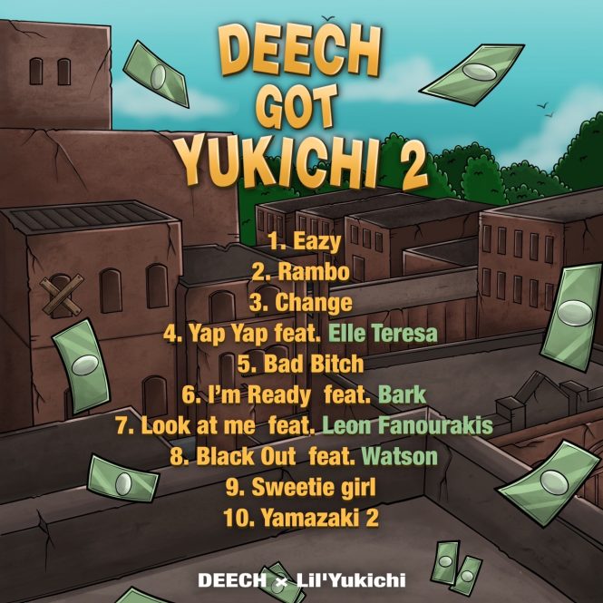 DeechとLil'Yukichiのコラボ作『Deech Got Yukichi 2』がリリース | Bark、Elle Teresa、Leon Fanourakis、Watsonが参加 ...